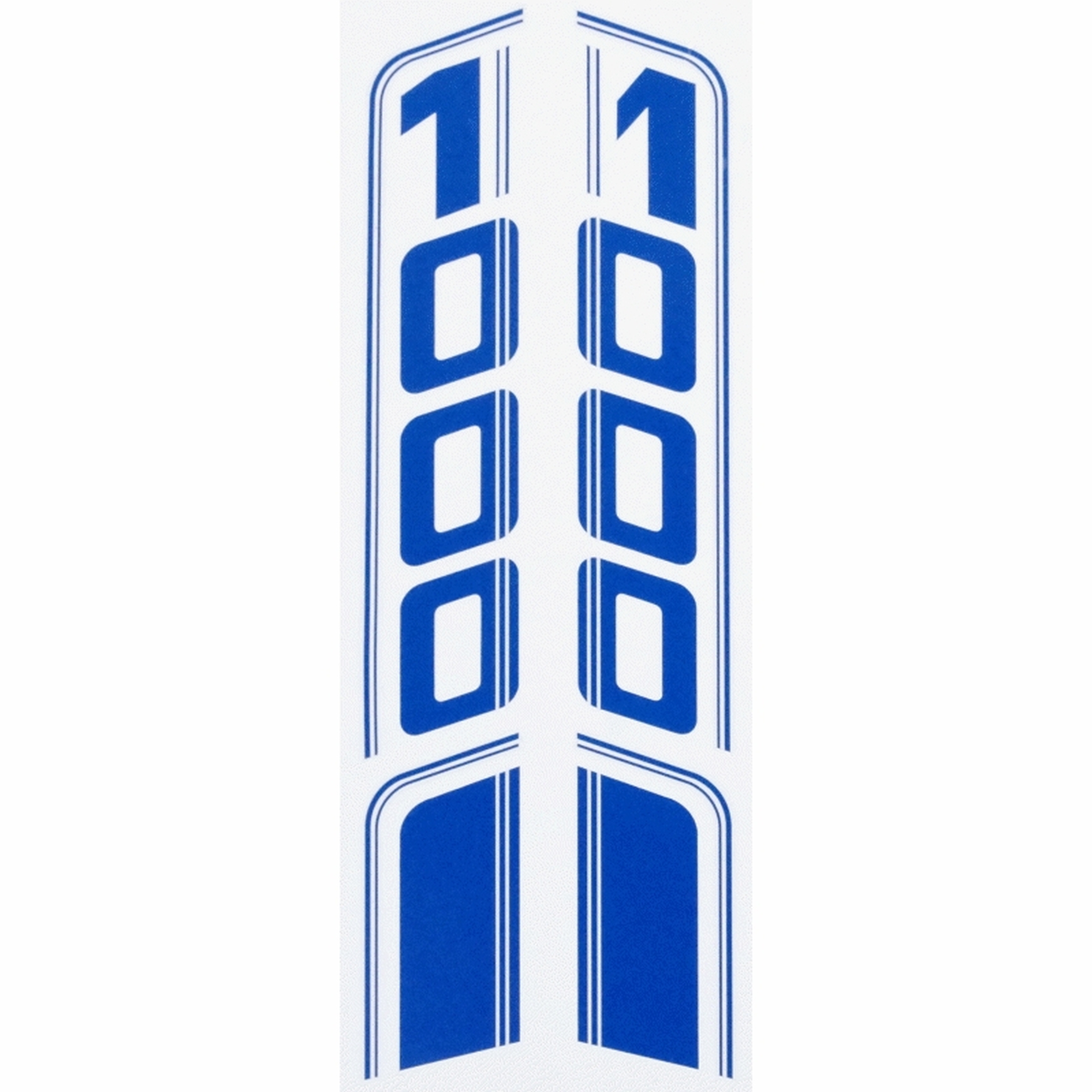Sticker 1000 fuel tank[br]Set | Siebenrock Online-Shop
