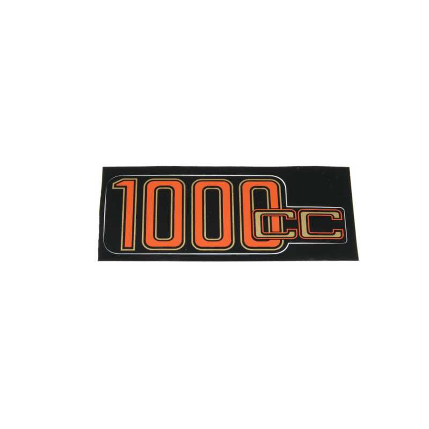 Sticker 1000cc battery cover | Siebenrock Online-Shop