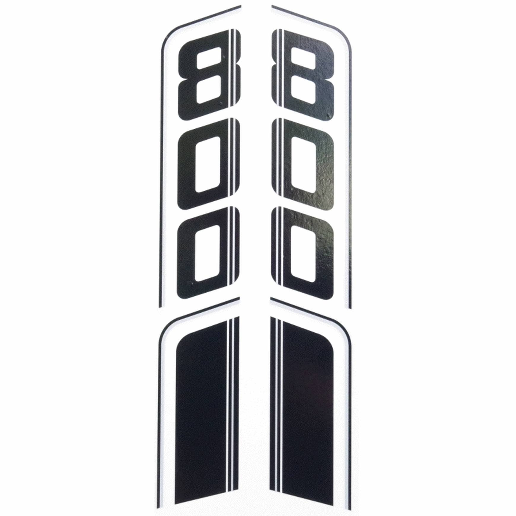 Sticker 800 fuel tank[br]Set | Siebenrock Online-Shop