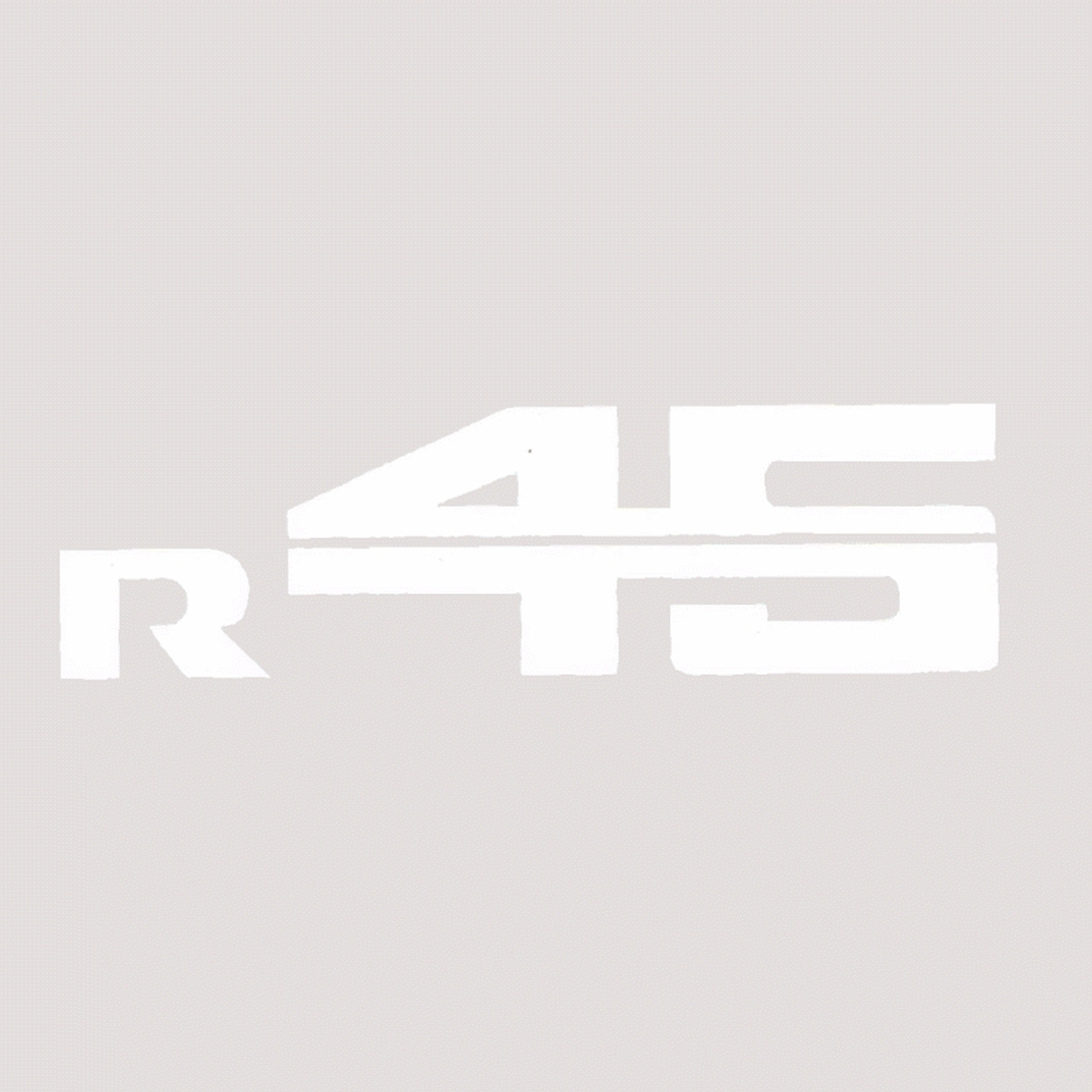 Sticker R 45 battery cover | Siebenrock Online-Shop