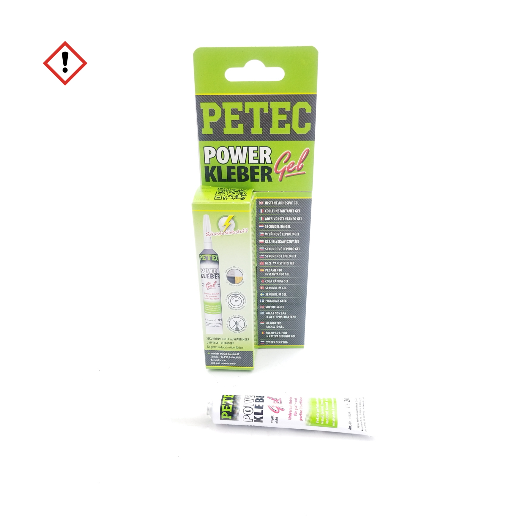 Adhesive Petec power gel | Siebenrock Online-Shop